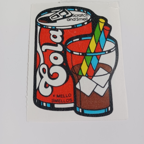 Smello Mello | Office | Vintage Mello Smello Cola Can Sticker 8s Unused ...